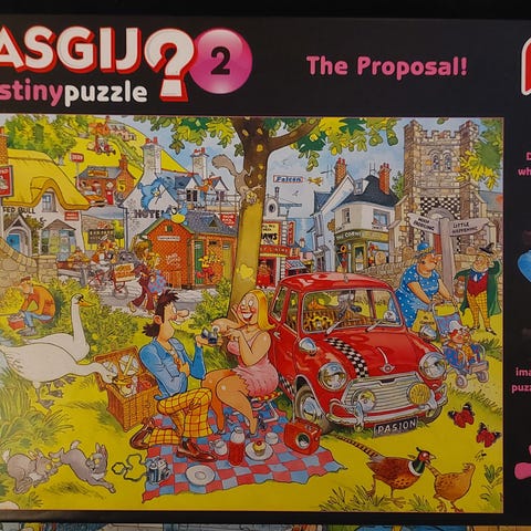 Pussel, 500 bitar, Castorland | Blocket