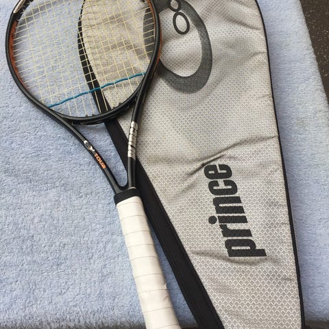 Prince O3 Black tennisracket med fodral | Blocket