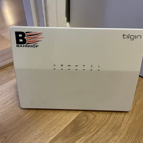 Bahnhof Tilgin Router HG2501 | Blocket