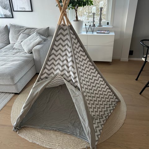 Alice & Fox Barns Tipitält i beige | Blocket