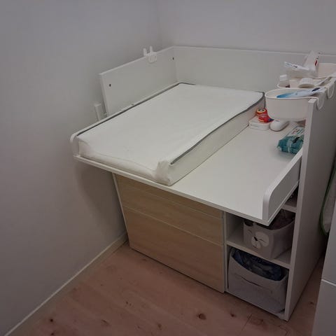 IKEA SMÅSTAD barnmöbel kombination vit | Blocket