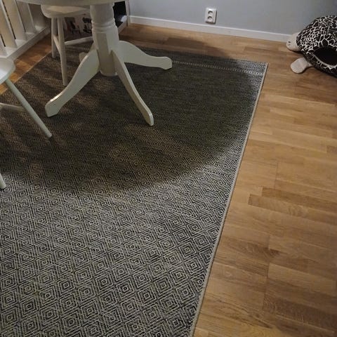 Rusta Ruby matta 160x230 cm offwhite | Blocket