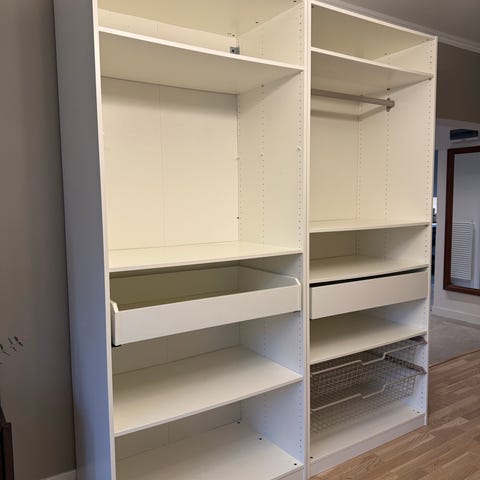 PAX garderobsystem Flisberget 236cm hög | Blocket