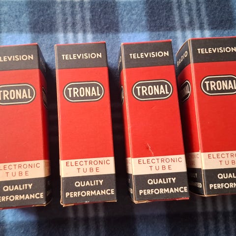 RCA 6SL7GT Black Plate – NOS Matchat Par – Originalkartonger | Blocket