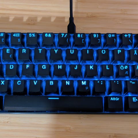 NOS C450 Mini Keyboard (Compact) – White | Blocket
