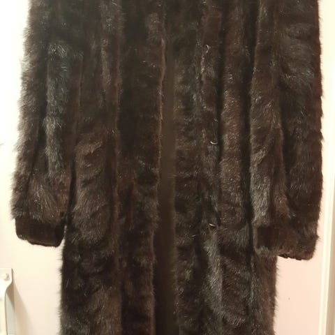 Pälsjacka mink brun | Blocket