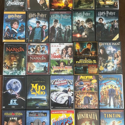 DVD-filmer Sing, Emoji, Epic och Blixten | Blocket