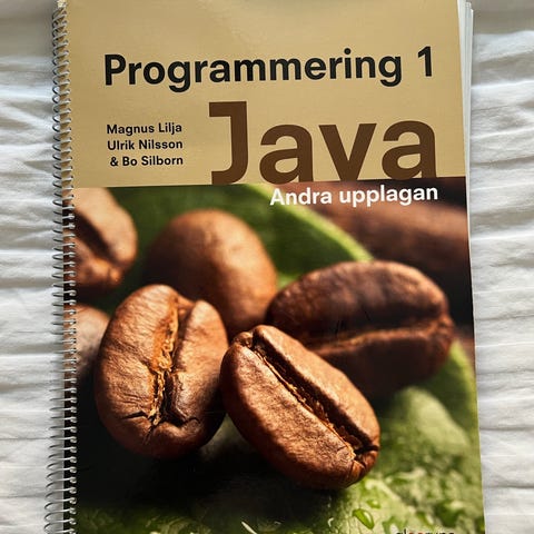 Programmering 1 Java | utmärkt skick | Blocket