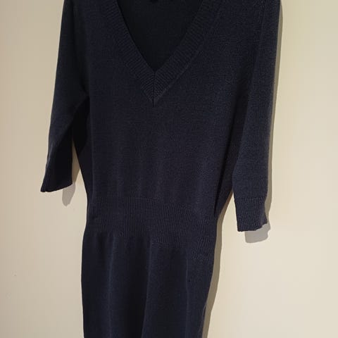 Lindex vardagsklänning M blå | Blocket
