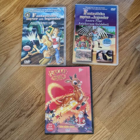 DVD-filmer Sing, Emoji, Epic och Blixten | Blocket