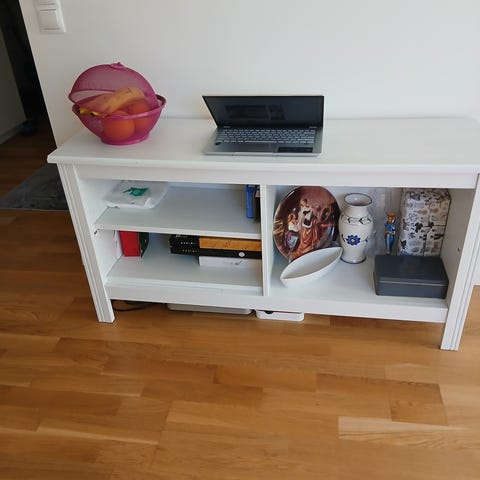 TV-bänk vit | Blocket