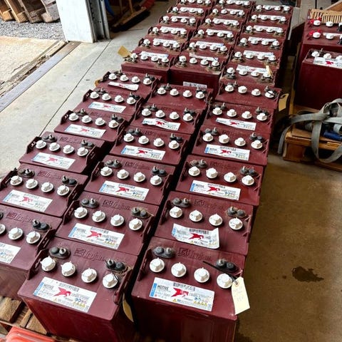 Batterier Golfbil 6st 48v | Blocket