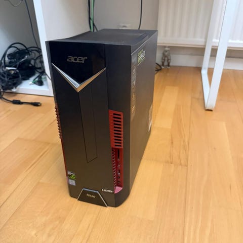 Acer Nitro 50 stationär gamingdator svart | Blocket