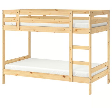 Våningssäng IKEA Svärta | Blocket