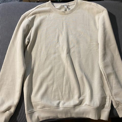 Grå hoodie med dragkedja | Blocket