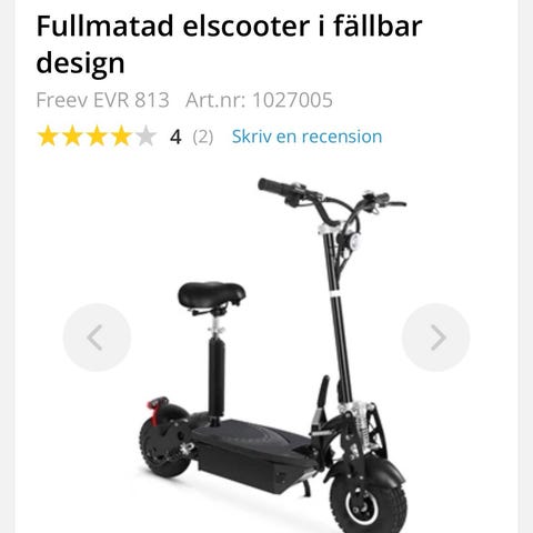 El scooter f3 | Blocket