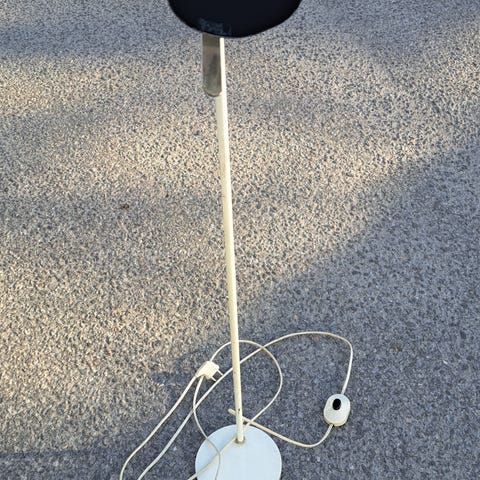 Snygg cool vintage golvlampa från Fagerhults 1960 tal. | Blocket