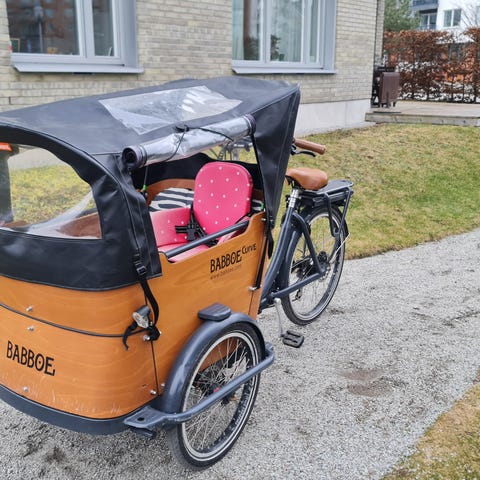 Seaside lådcykel med mittmotor plus extra utrustning | Blocket