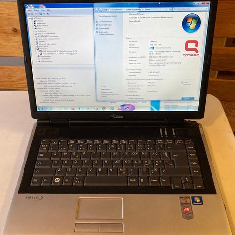 Windows 10.Toshiba. 15,6 tum.HDMI,BlueTooth.Ok batteri. DVD. Office ...