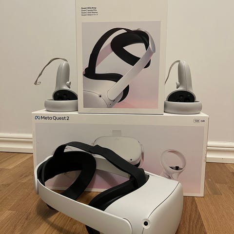 Oculus Rift VR-headset med handkontroller | Blocket