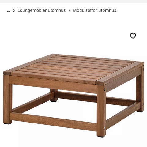 IKEA VÄSMAN bord 135/190 x 74 | Blocket