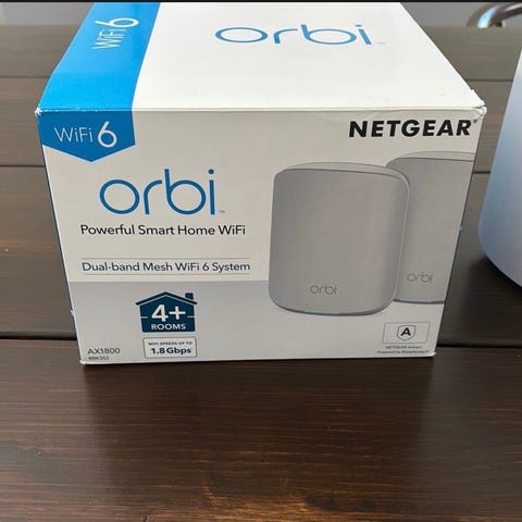 Netgear Orbi RBK353 mesh WiFi 6 router-system | Blocket