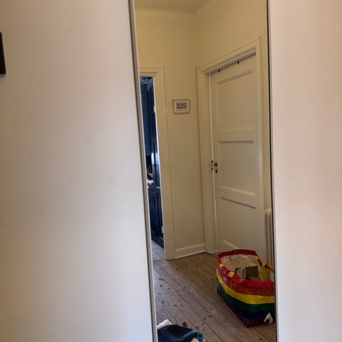 IKEA Lindbyn spegel helkropp 170x60 cm svart ram | Blocket