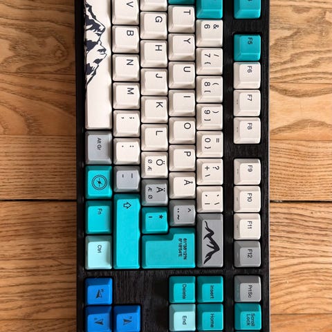 Keychron K2 HE Wireless Magnetic Switch Custom Keyboard - Resin Edition ...