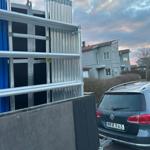 Vikbara vägtält vägarbete med stativ | Blocket