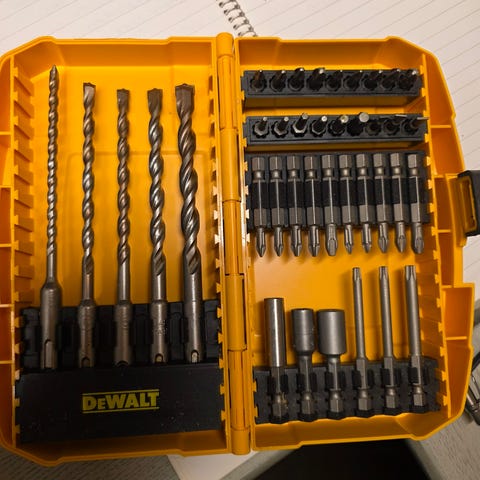 DeWalt Borrkassett från 1 - 10,5 mm | Blocket