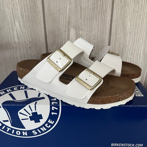 Birkenstock Arizona sandaler läder stl 37 brun | Blocket