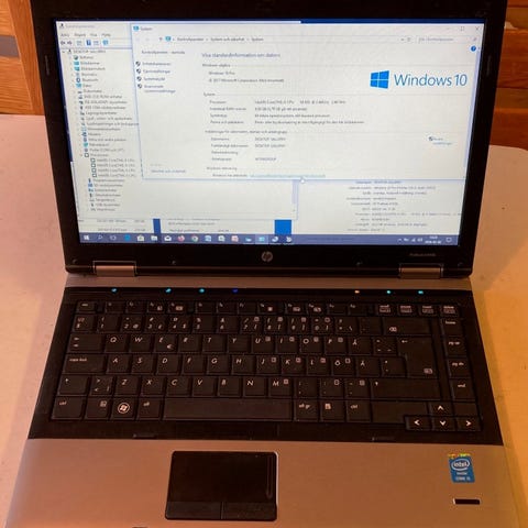 Windows 10.Fujitsu. 16 tum. Batteri. DVD. Office+Laddare | Blocket