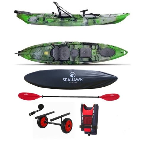 Seahawk Fisher (Fiskekajak) - Butiksexemplar - Nyskick | Blocket
