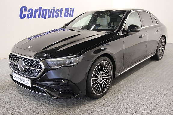 Begagnad bil till salu: Mercedes-Benz E - 2024 - Svart - 197 Hk - Sedan ...