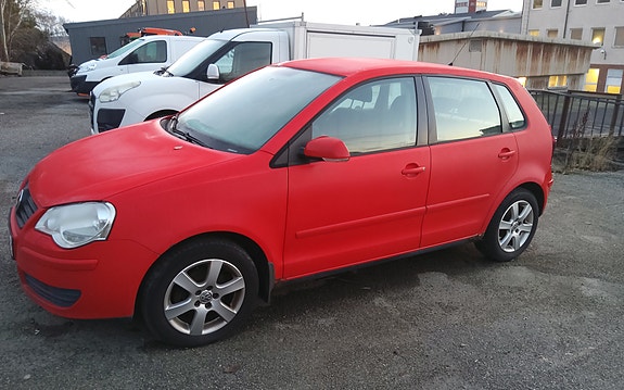Begagnad bil till salu: Volkswagen Polo - 2008 - Röd - 80 Hk ...