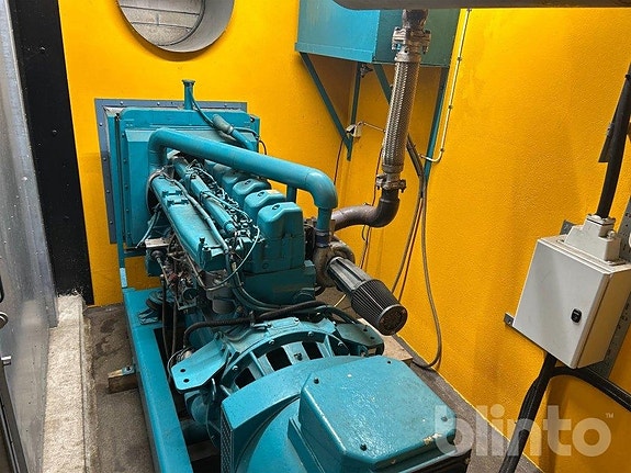 Säljes: Elverk Generator Scania Diesel - Stamford C40B - 86 timmar ...