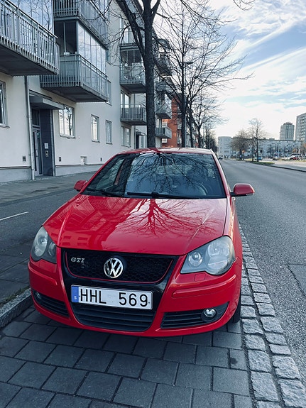 Begagnad bil till salu: Volkswagen Polo - 2009 - Röd - 150 Hk ...