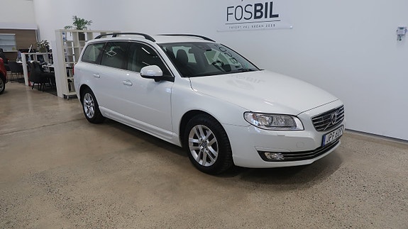 Begagnad bil till salu: Volvo V70 - 2015 - Vit - 181 Hk - Kombi | BLOCKET
